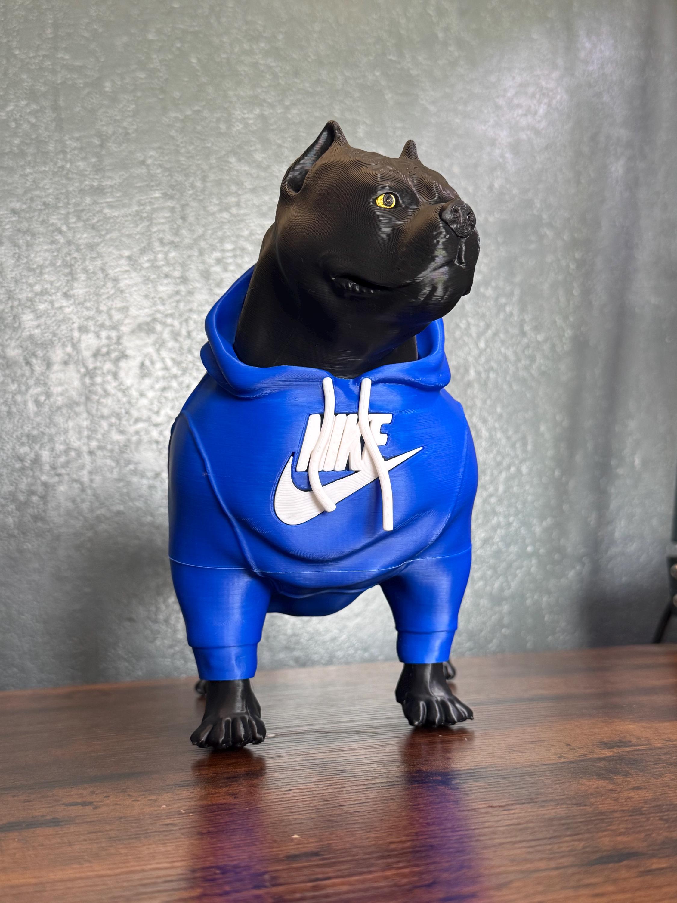 XL American Bully Figure - Etsy