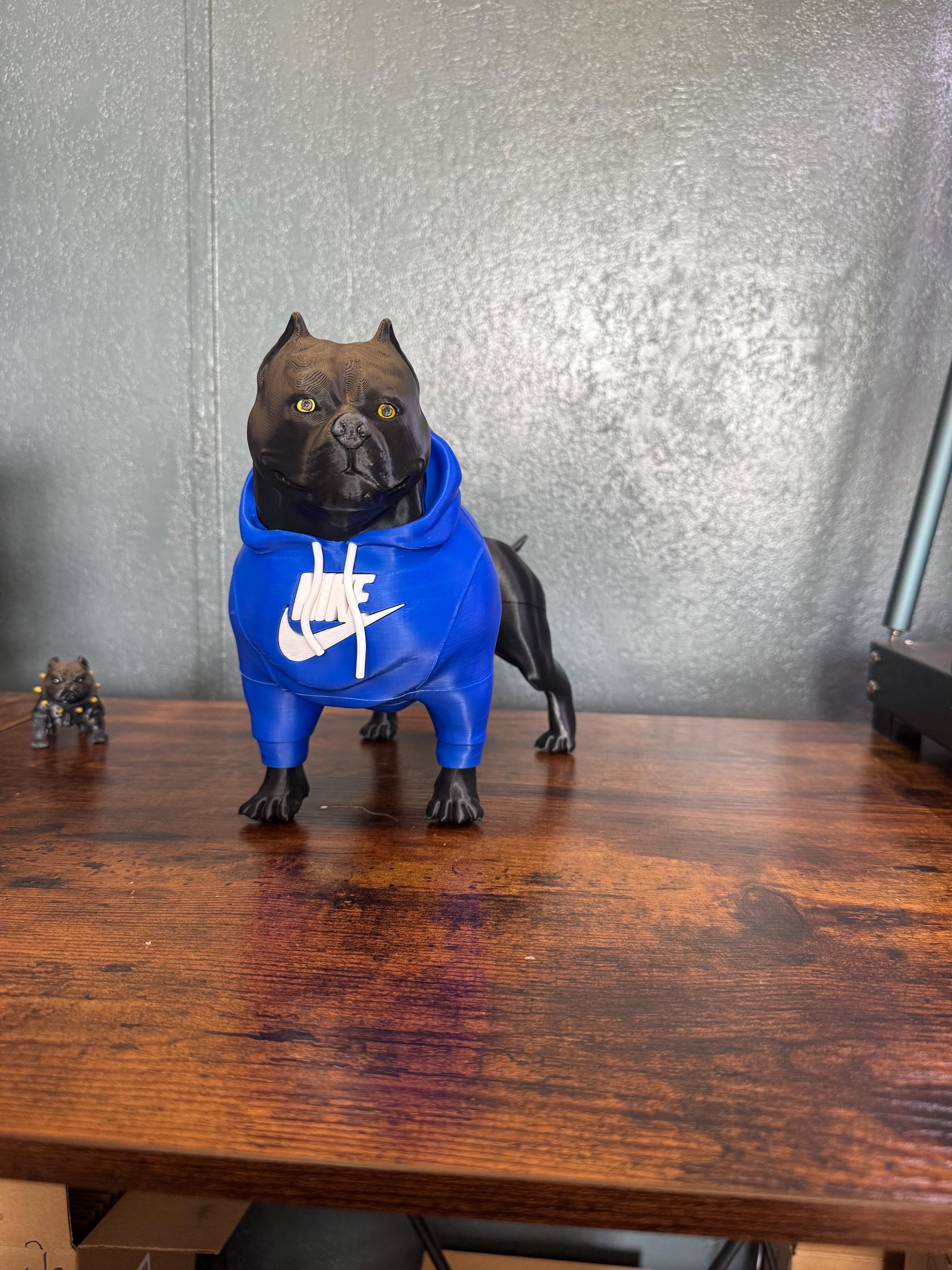 XL American Bully Figure - Etsy