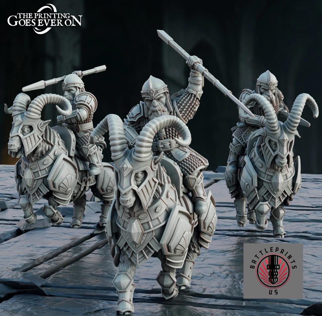 Goat Riders - Steelvein Clan - Etsy