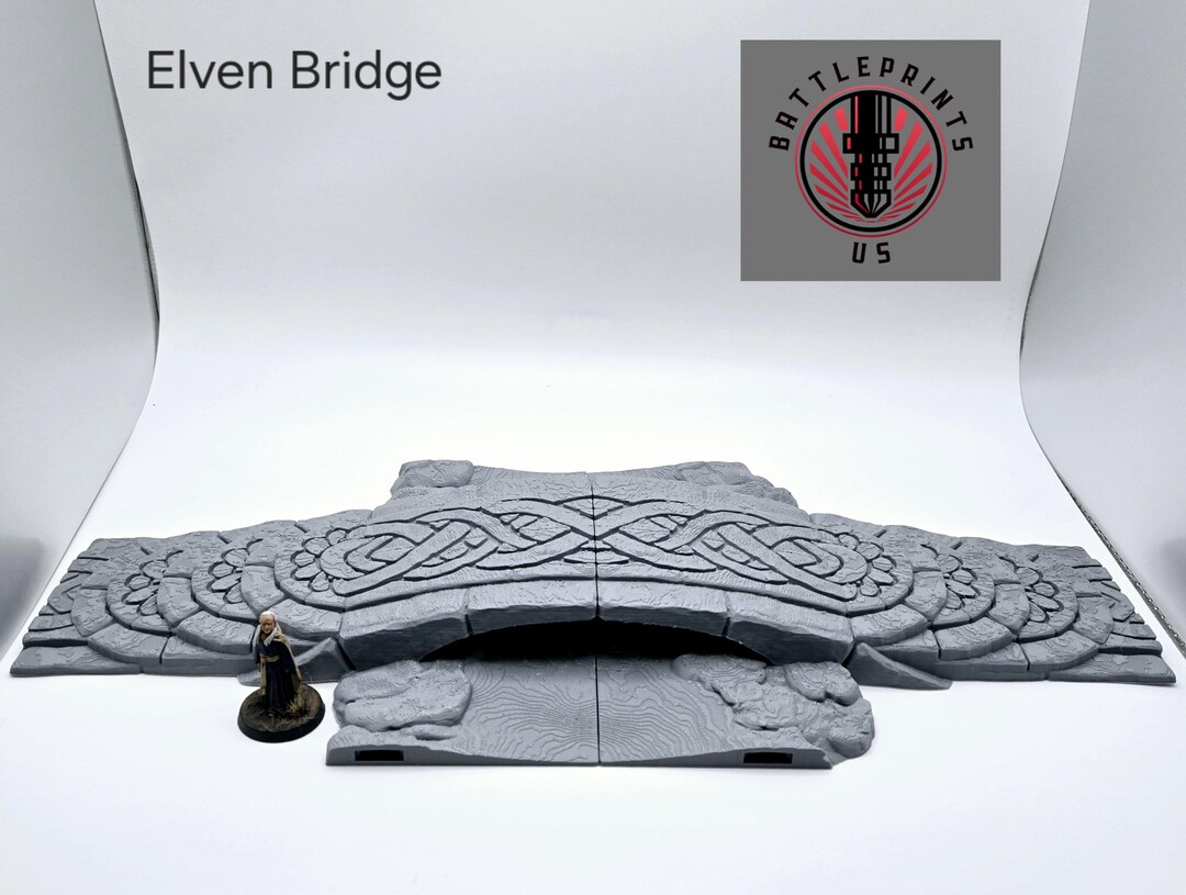 Elven Bridge & River - Kingdom of Noldareth - Etsy