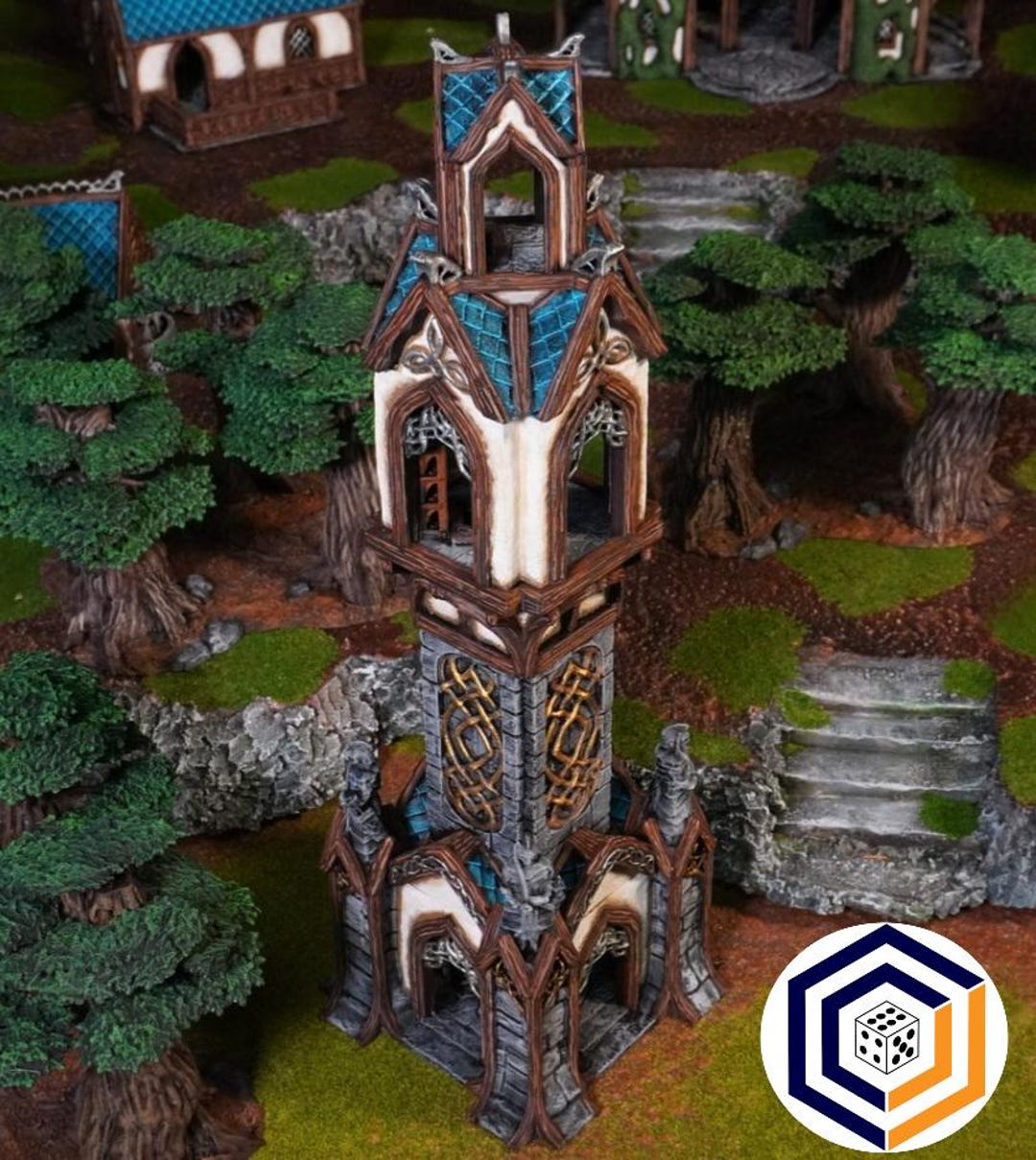 Elven Watchtower - Kingdom of Noldareth - Etsy