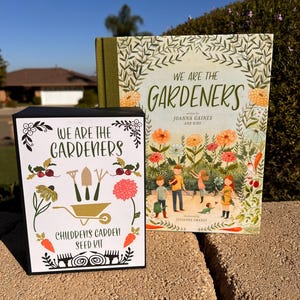 Children's Garden Seed Kit, We Are the Gardeners - Etsy