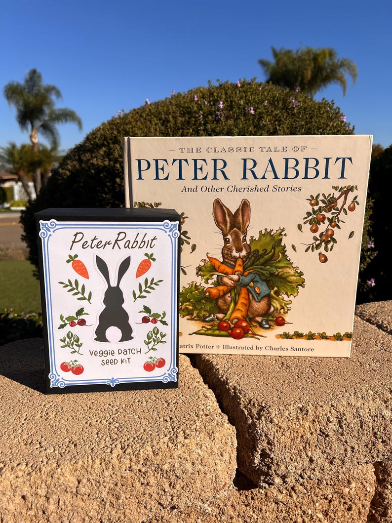 Veggie Patch Seed Kit, Peter Rabbit - Etsy