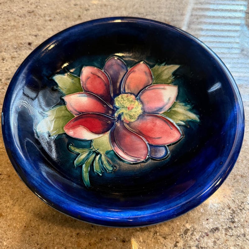 Moorcroft Plate - Etsy