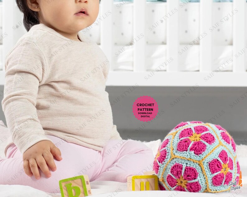 CROCHET PATTERN, Crochet Soccer Ball, Soccer Ball With Instruction ...