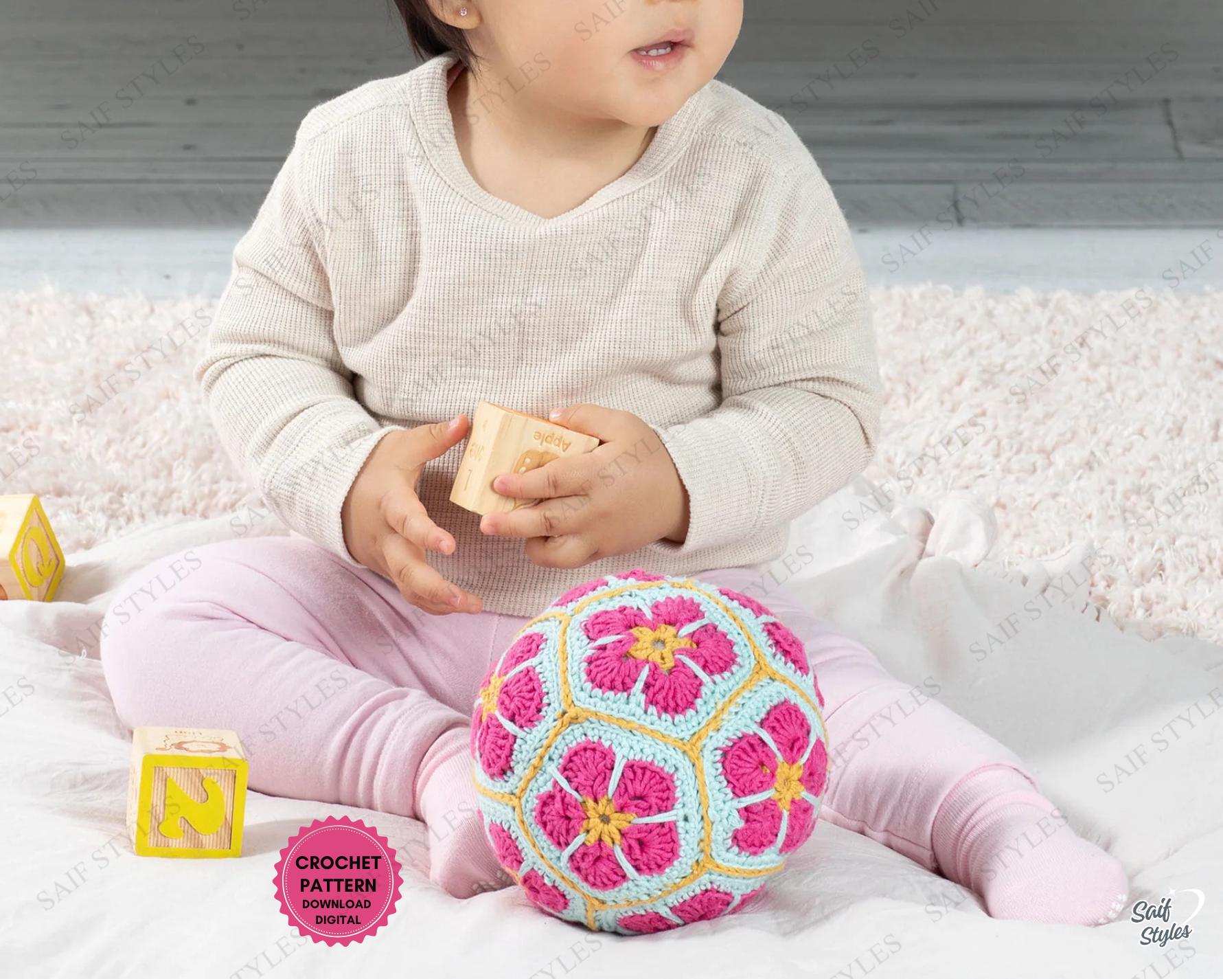 CROCHET PATTERN, Crochet Soccer Ball, Soccer Ball With Instruction ...