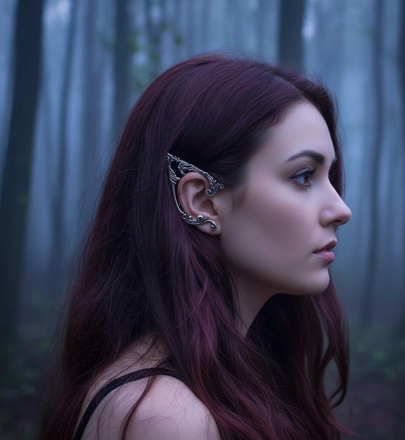 Elf Ear Cuffs - Fantasy Cosplay Jewelry - Wrap Earring - Fairy ...