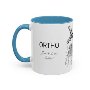 Orthopedic Surgery Mug, Bone Anatomy Coffee Cup, Orthopedist Gift Idea ...