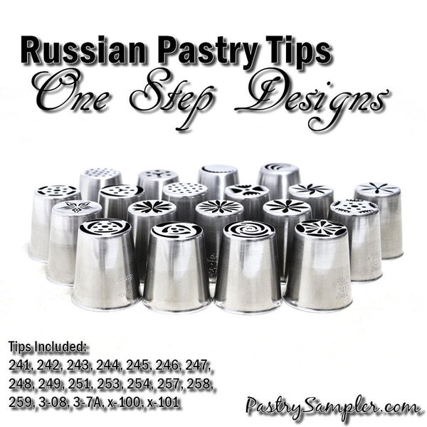 Mini Russian Piping Tips - Etsy