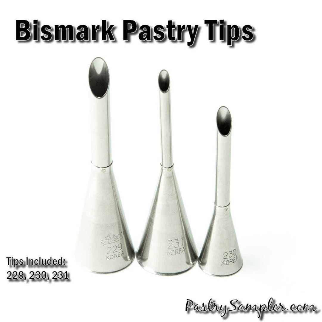 Bismark Pastry Tips - Choose the Size You Need - 229, 230, 231 - Etsy