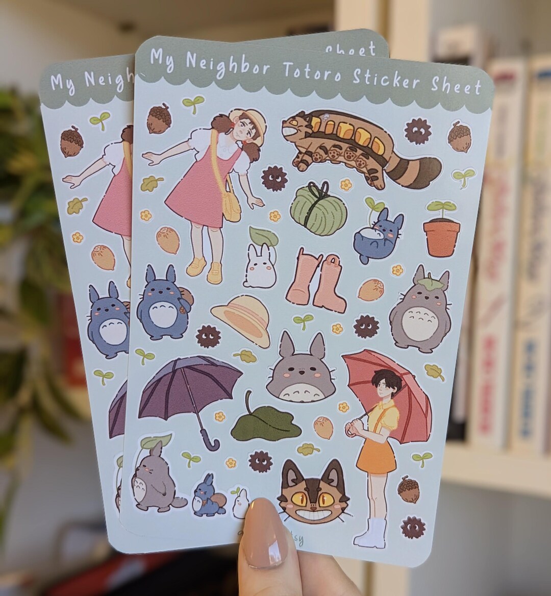Forest Spirits Sticker Sheet - Sticker Sheet | Planner Stickers ...