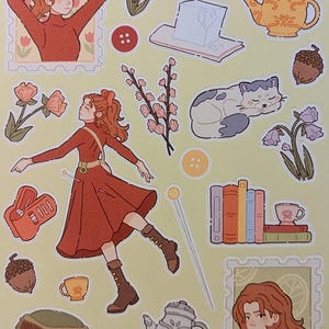 Arrietty's Sticker Sheet Sticker Sheet Planner Stickers, Journal ...