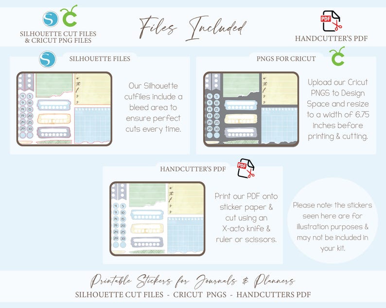 Printable Alcohol Ink Swatches - Refresh | Spring Journal Stickers ...