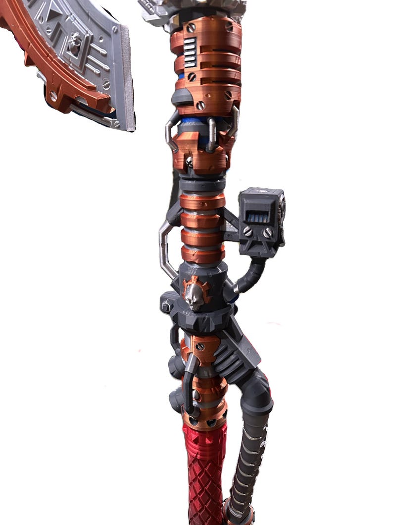 Mechanical Priest Weapon – Grimdark Horror Prop- the Eternal Forge ...