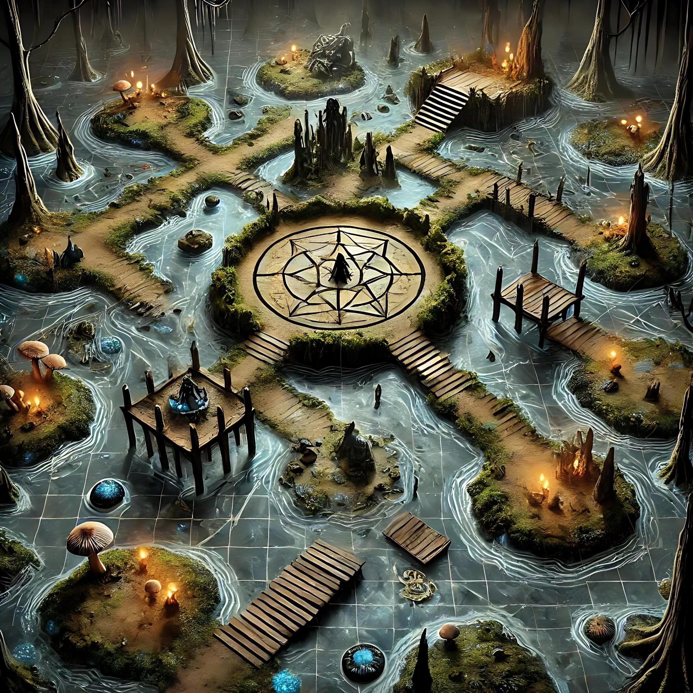 Lost in the Whispering Marsh - Dnd 5E One-shot Adventure Module D&D ...