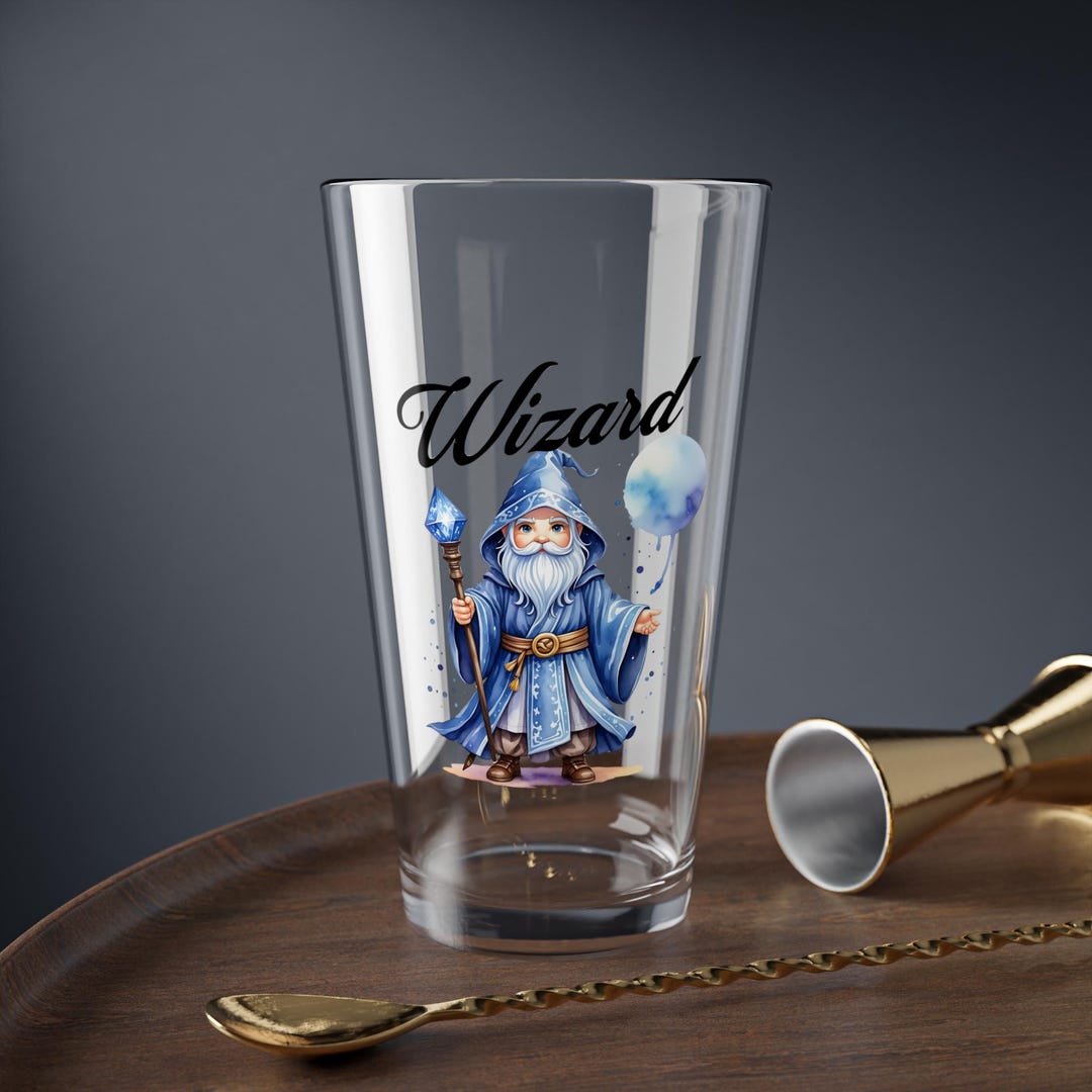 Wizard Glass, 16oz - Dnd Inspired Pastel Colors, Cocktail Stirring ...