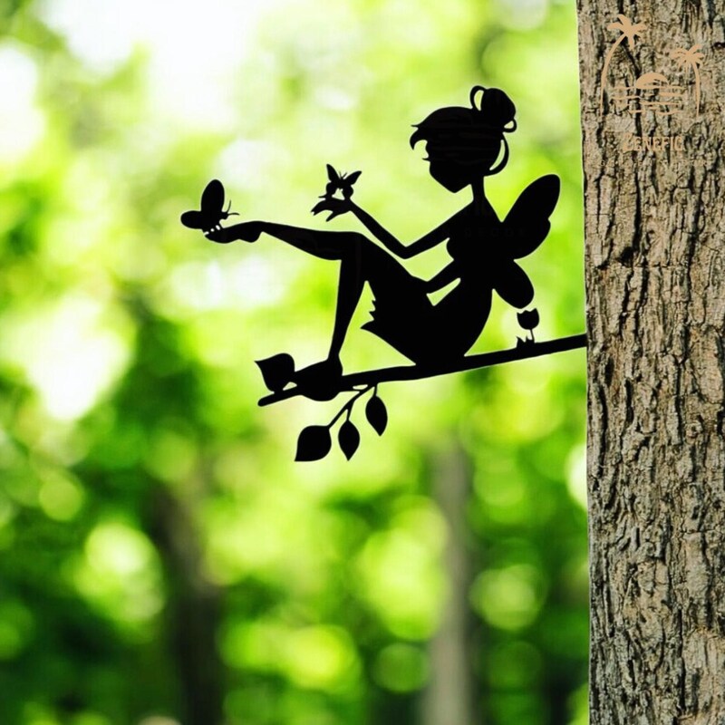 Tinkerbell Garden Statue - Etsy