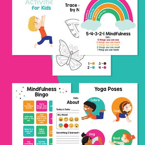 Mindfulness Activities Printable | Kids Activities | Teacher Resources ...