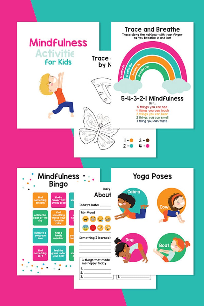 Mindfulness Activities Printable | Kids Activities | Teacher Resources ...