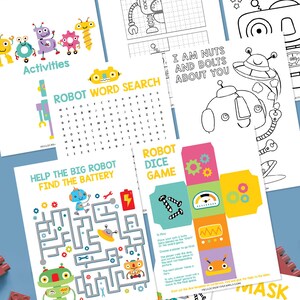 Robot Activities Printable | Kids Activities | Teacher Resources ...