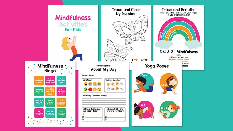 Mindfulness Activities Printable | Kids Activities | Teacher Resources ...