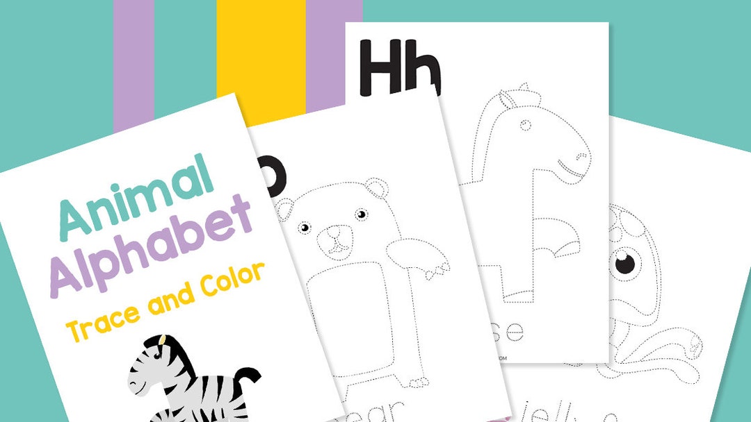 27 Page Animal Alphabet Printable | Kids Activities | Teaching ...
