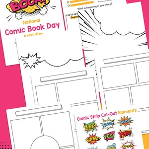 Comic Book Creator Printable - Printable Activity Pack | Kids ...