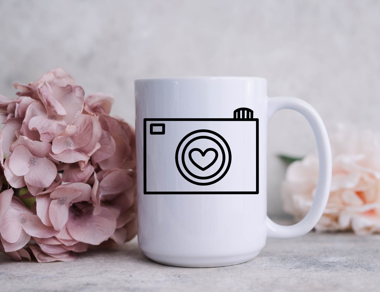 Heart Camera SVG and PNG Cut File Digital Download Photographer Gift ...