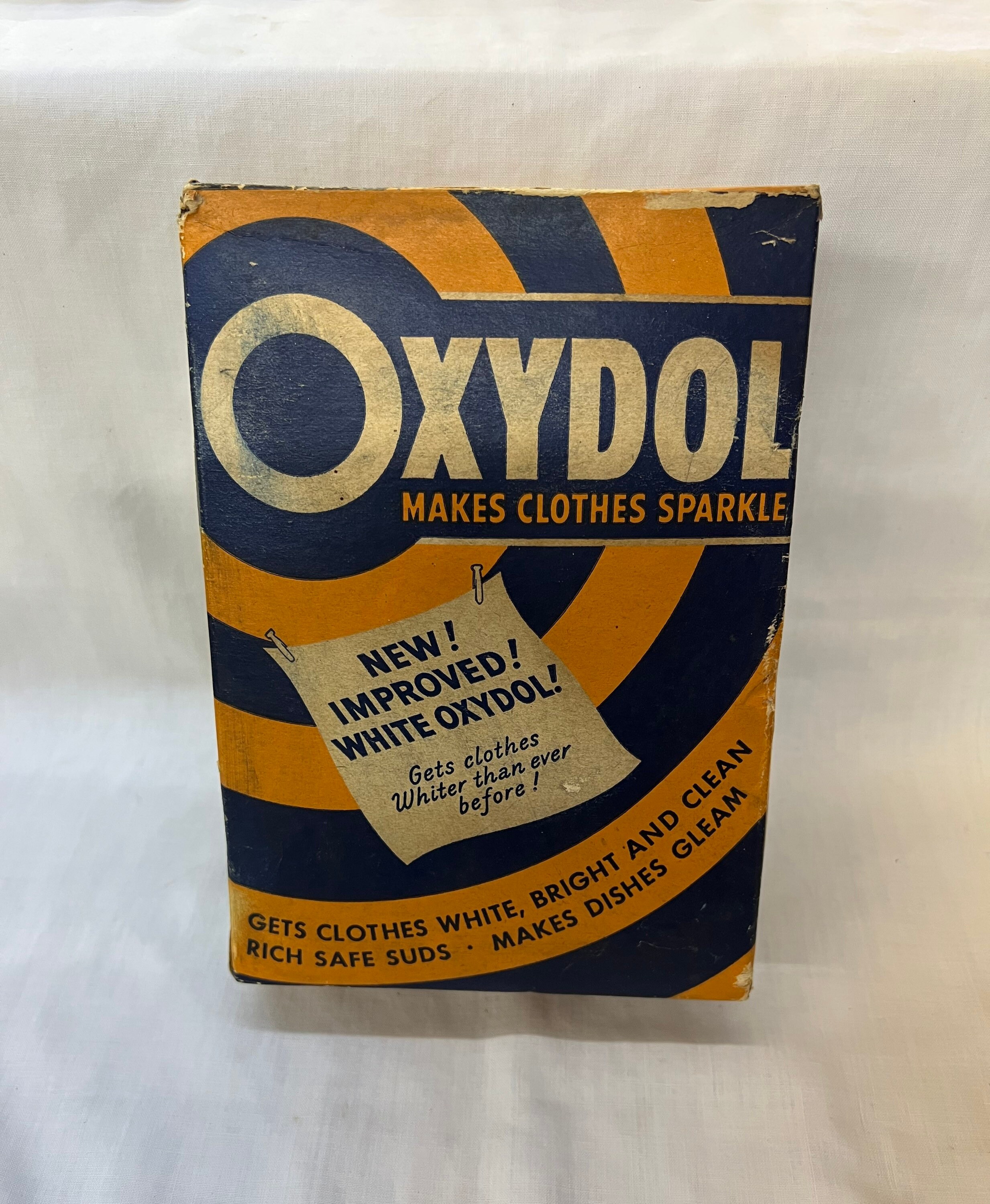 Vintage NOS Oxydol Laundry Detergent Box Advertising Box