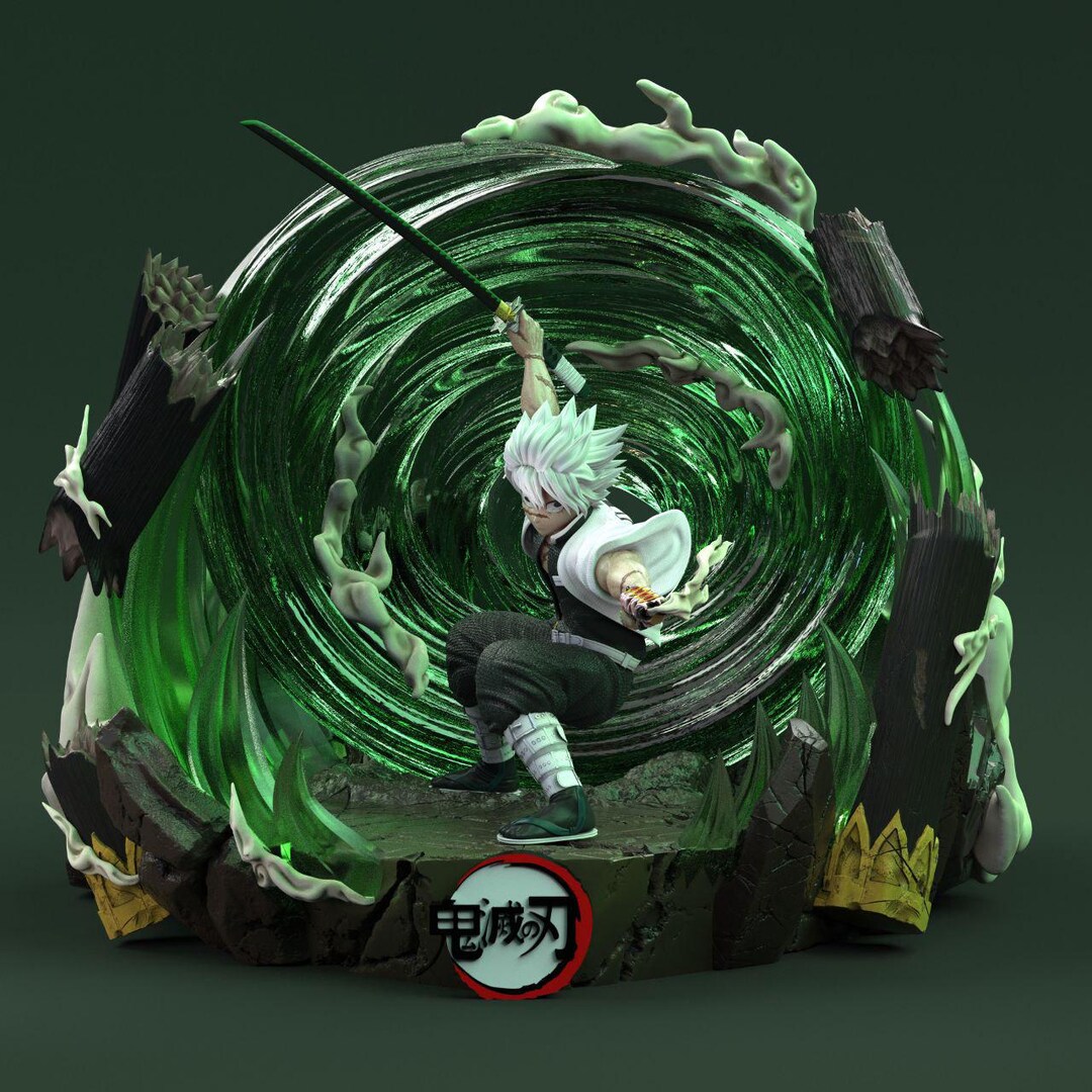 Sanemi | Demon Slayer Action Figure - Etsy