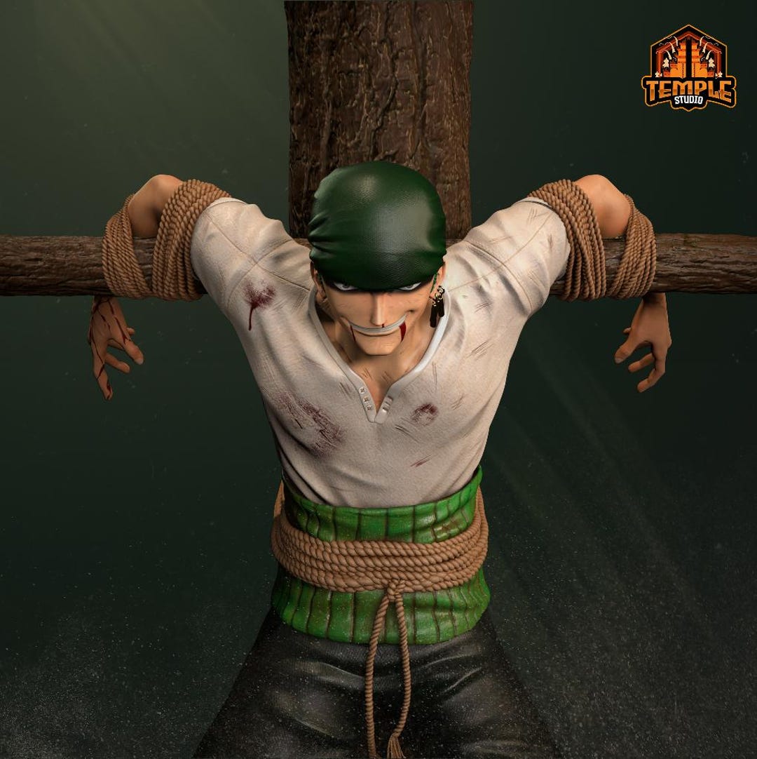 Roronoa Zoro First Appearance | One Piece Action Figure FAN ART - Etsy