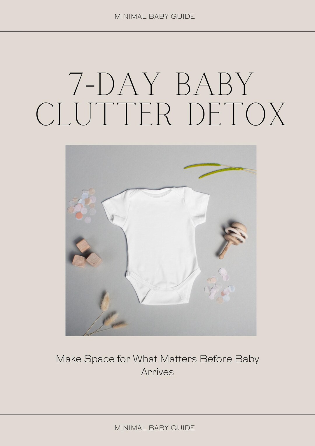 7-day Baby Clutter Detox - Etsy