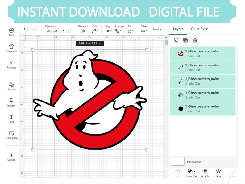 Ghostbusters Svg, Ghostbusters Png, Cut Files for Cricut and Silhouette ...