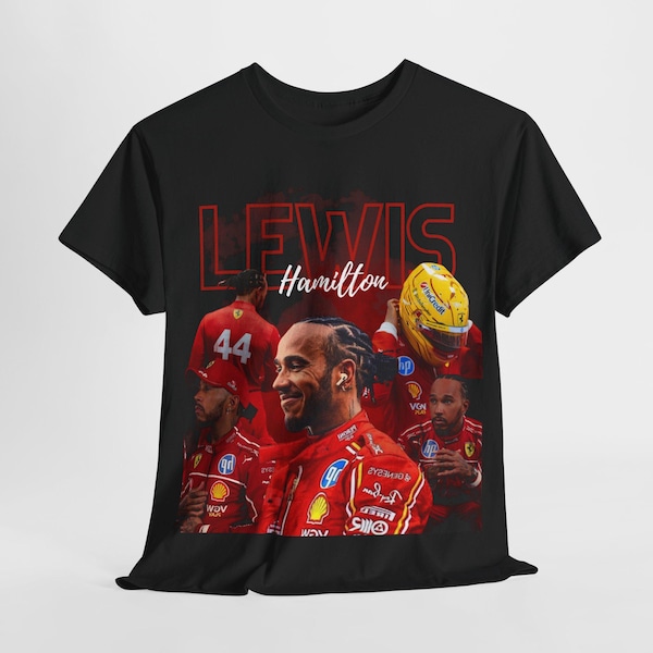 Lewis Hamilton Ferrari Merch - Etsy UK