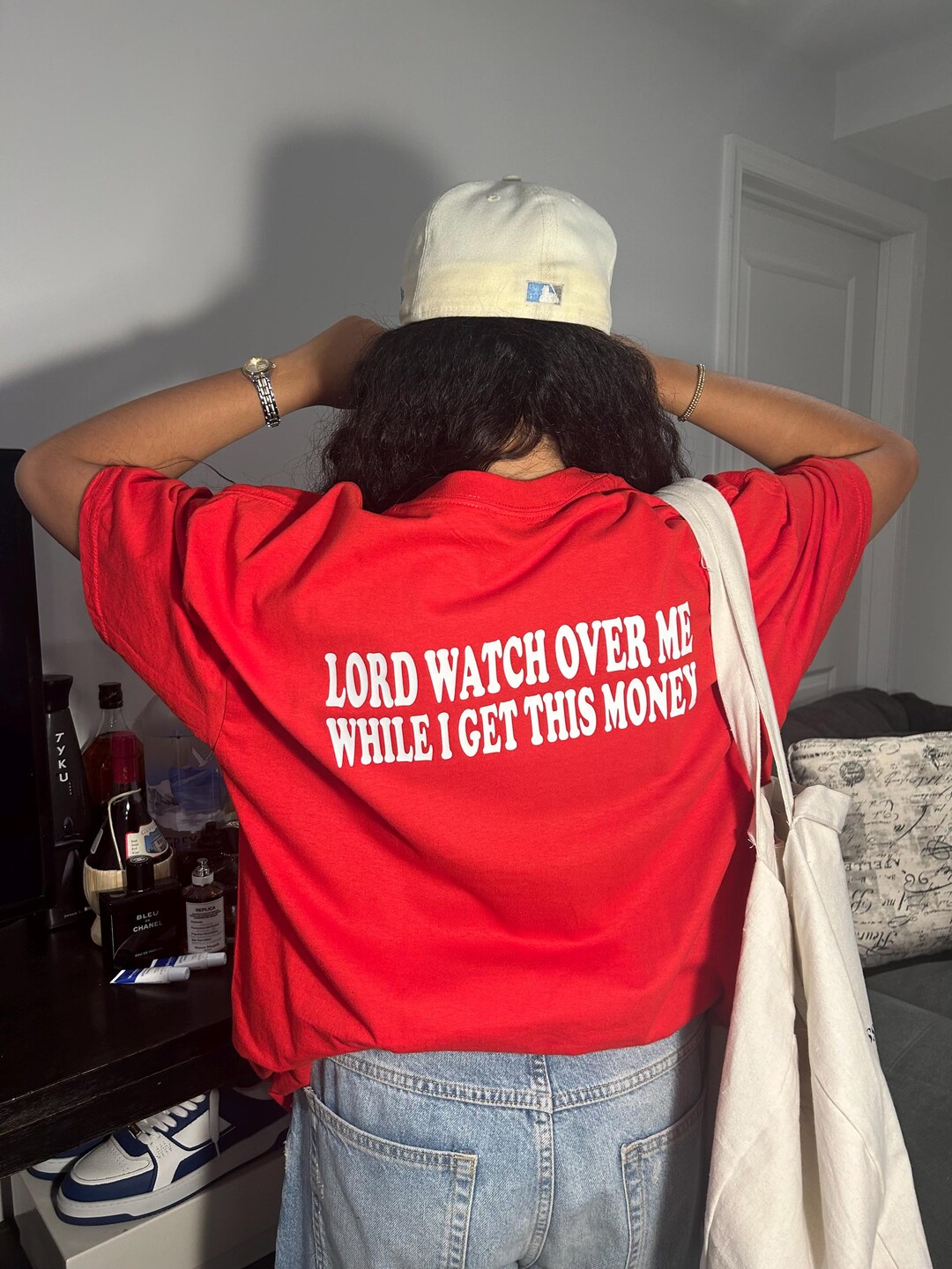 Lord Watch Over Me While I Get This Money Unisex T-shirt - Etsy
