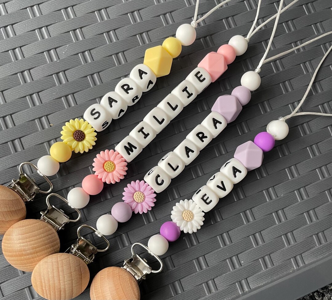 Silicone Soother Clip - Etsy