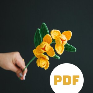 Rumdul Flower PDF Crochet Pattern - PDF Digital Download, Flower ...