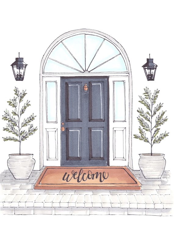 Front Door Sketch