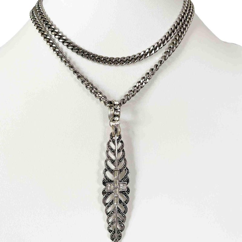 Marcasite Necklace - Etsy