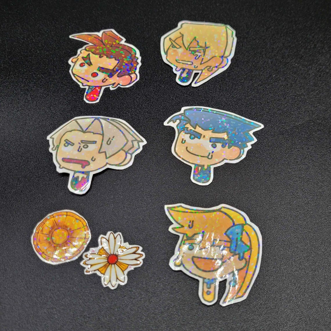Melting Lawyers | Silly Popsicle Stickers | Ace Attorney | Professor ...