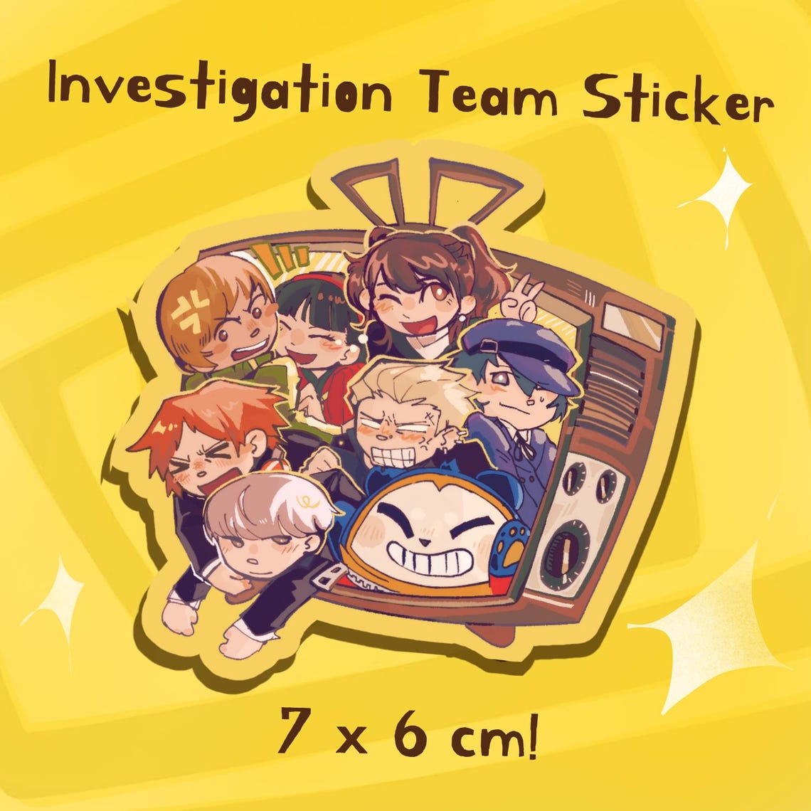 Investigation Team Sticker | Persona 4 - Etsy