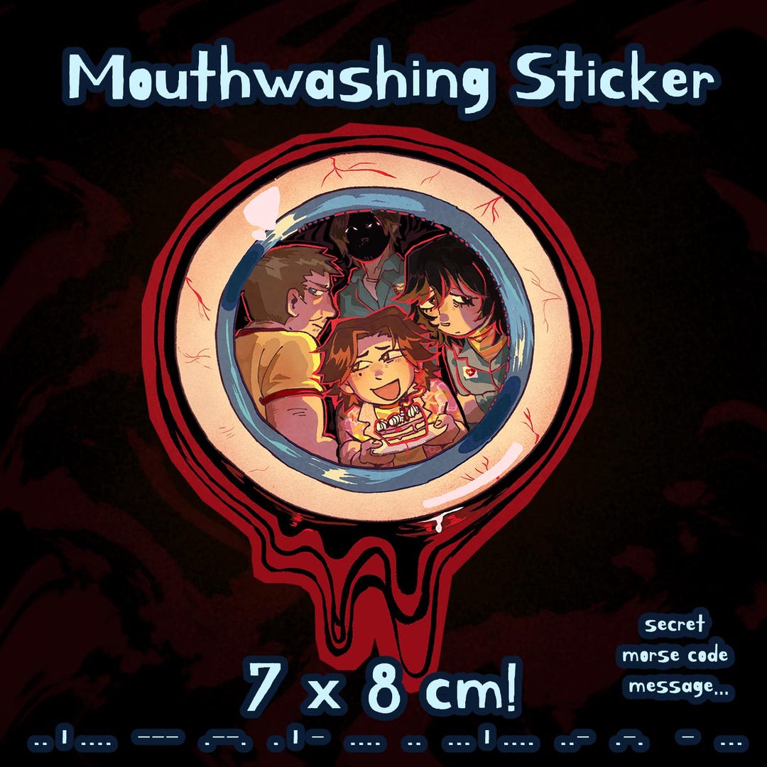 Mouthwashing Sticker | Mouthwashing - Etsy