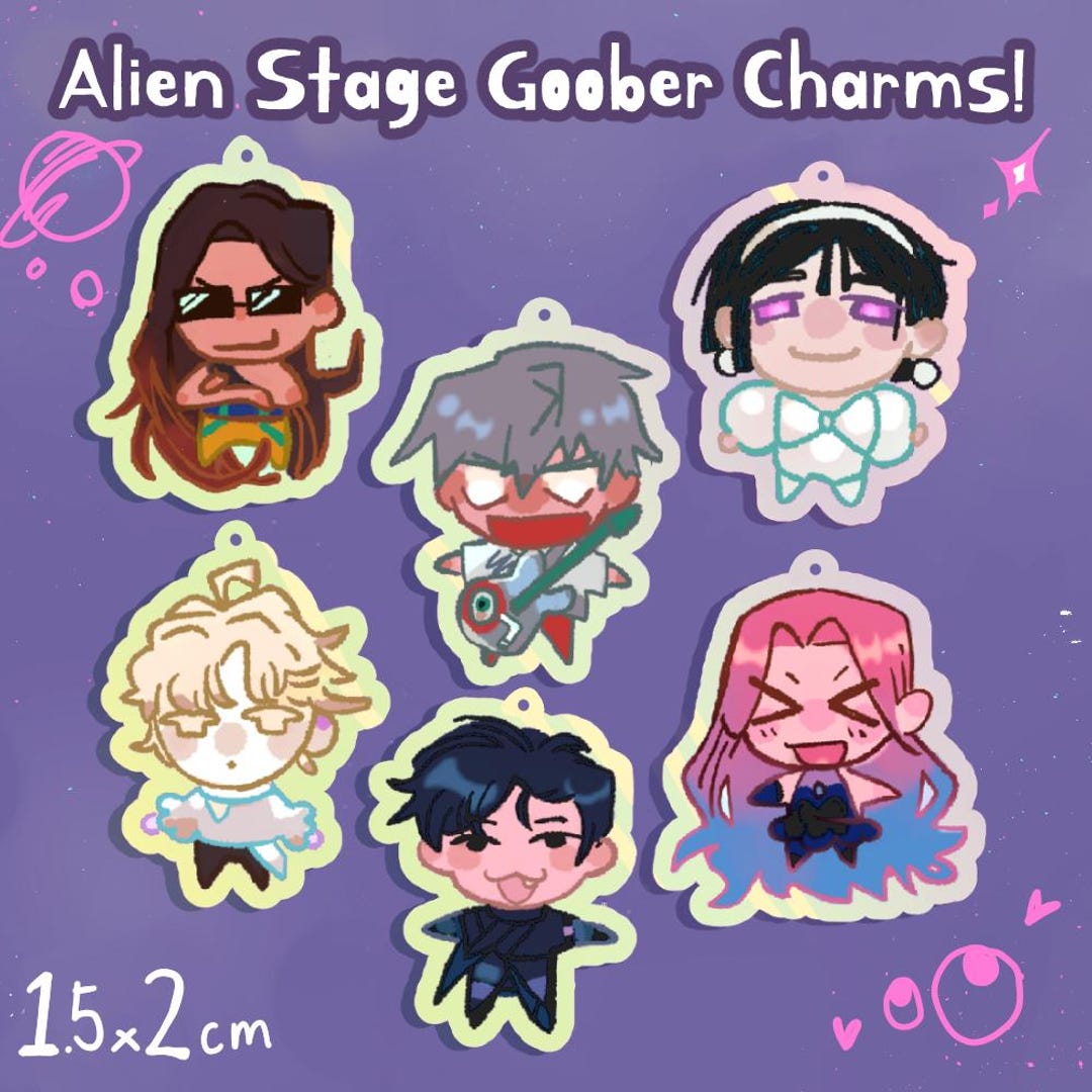 Alien Stage Goober Charms | ALNST - Etsy