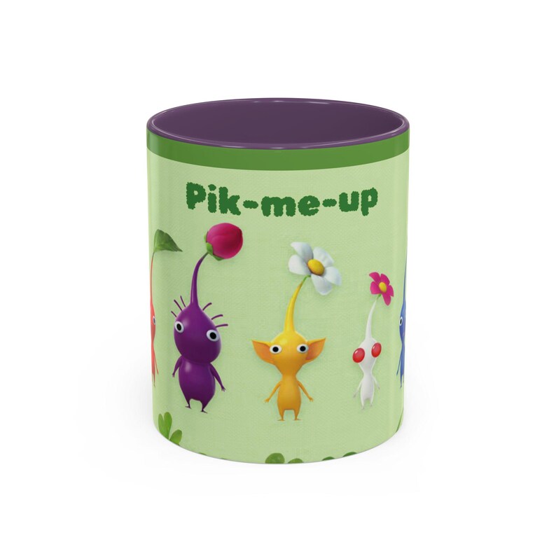 Pikmin Coffee Mug Cute Ceramic Cup, Gaming Tea Mug, Video Game Gift ...