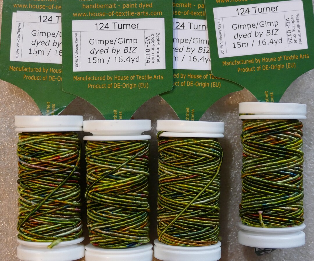 Painters Rayon Gimp Gimpe Turner Thread Cord Tentakulum Embellishment ...
