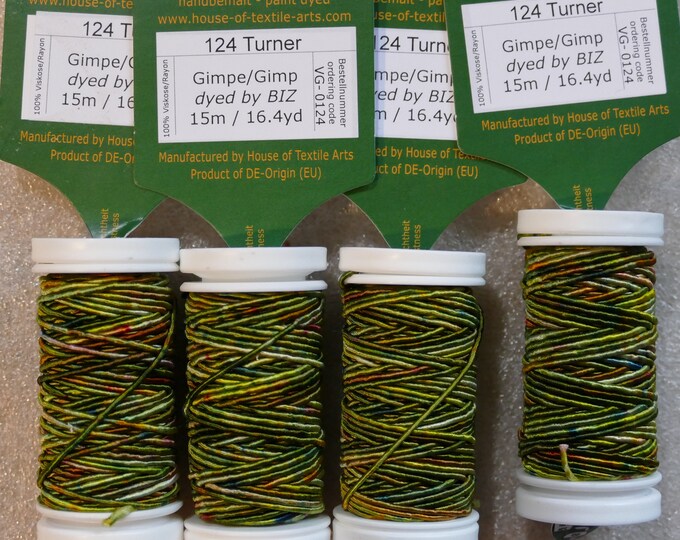 Painters Rayon Gimp Gimpe Turner Thread Cord Tentakulum Embellishment ...