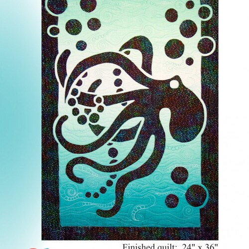 Octopus Quilt Applique Pattern Design PDF - Etsy