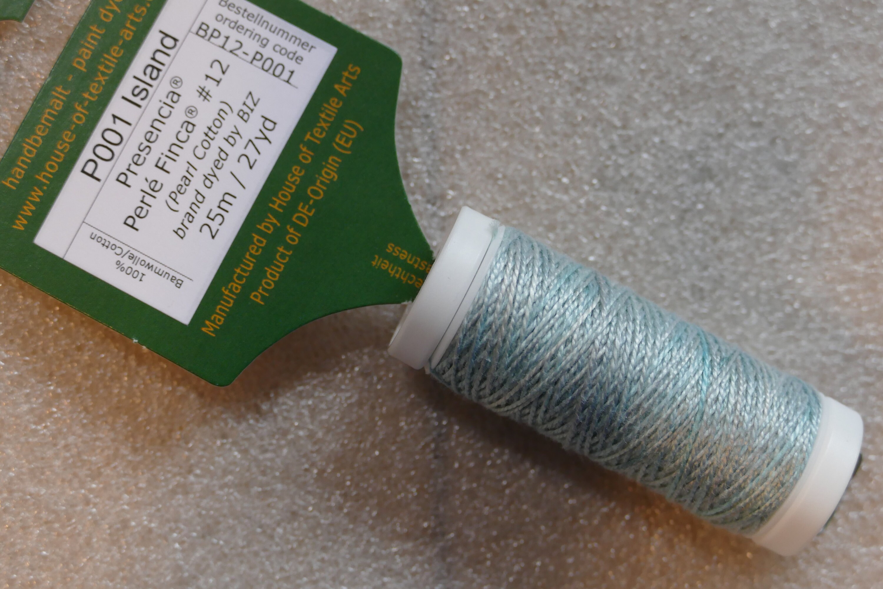 Hand Painted Pearl Cotton 12 Painters Threads Tentakulum - Etsy