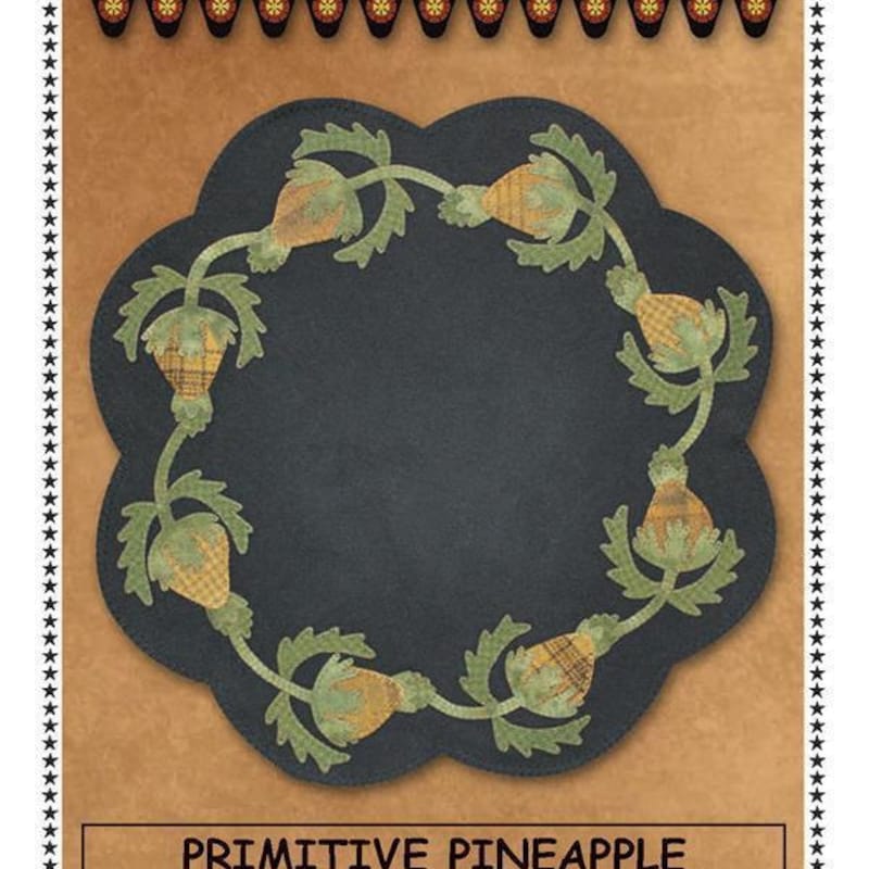 Primitive Pineapple - Etsy