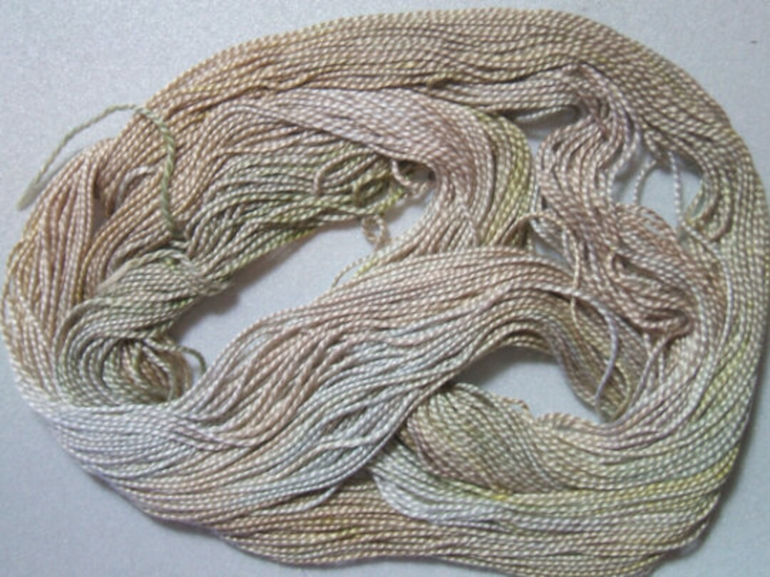 Hand Painted Pearl Cotton #8 Painters Threads Tentakulum Germany ...